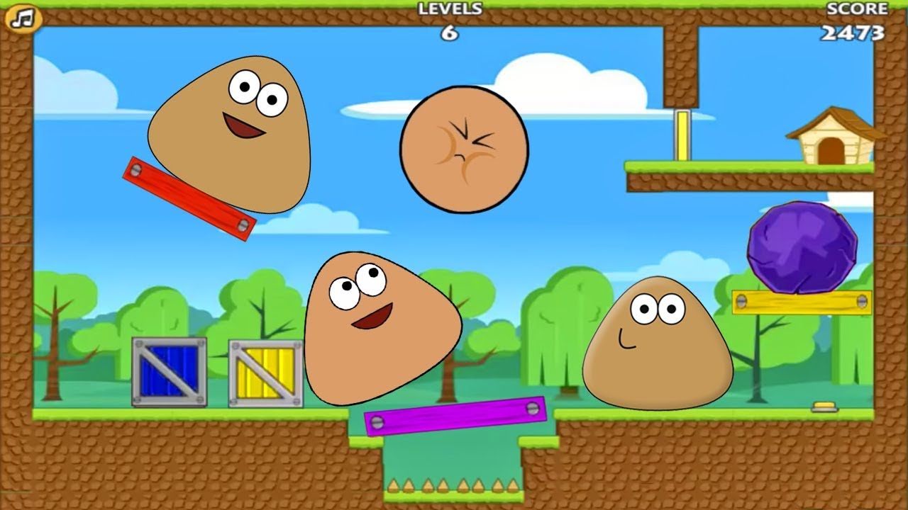 Pou de Regreso a Casa- gameplay android - YouTube