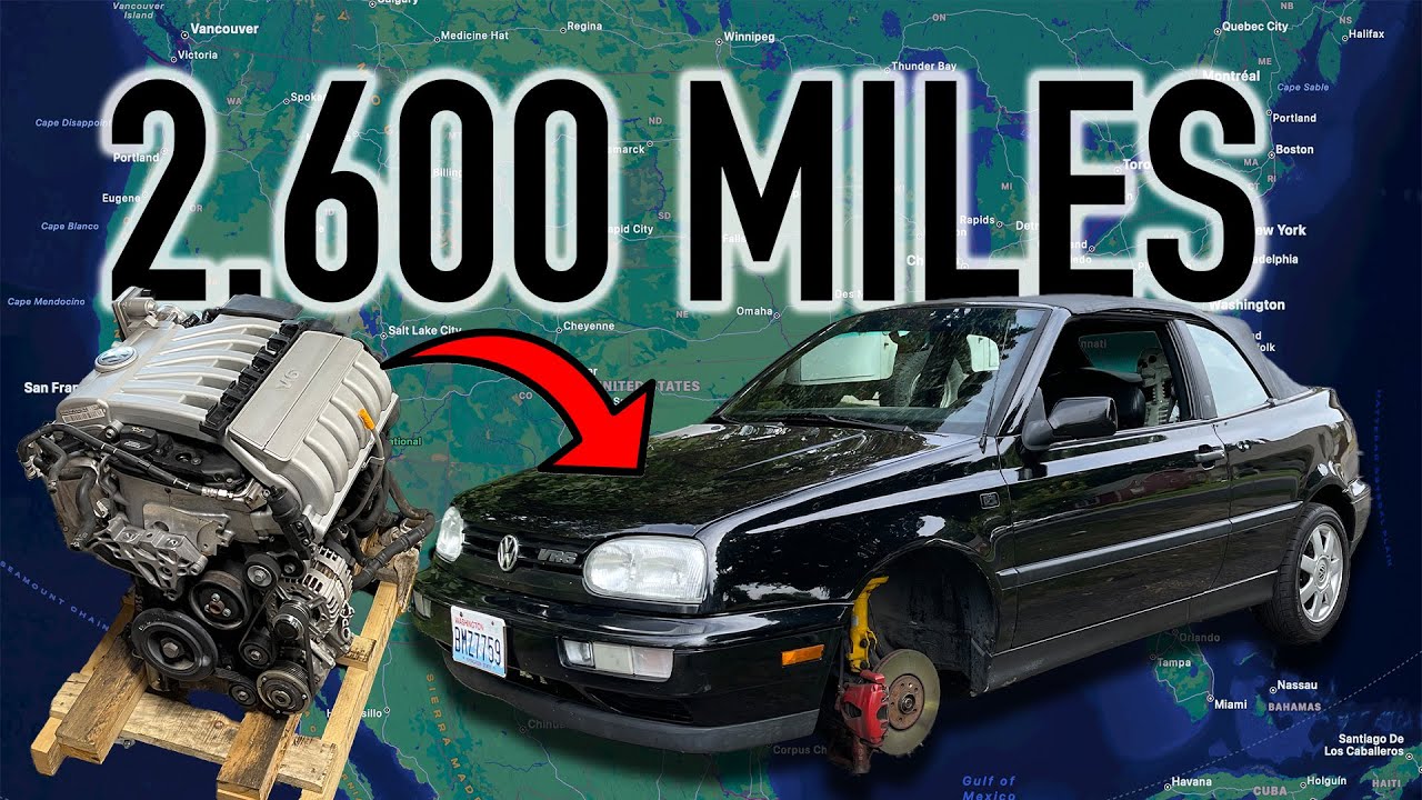 Will this Engine-Swapped 90's Volkswagen make it 2,600 MILES home ...