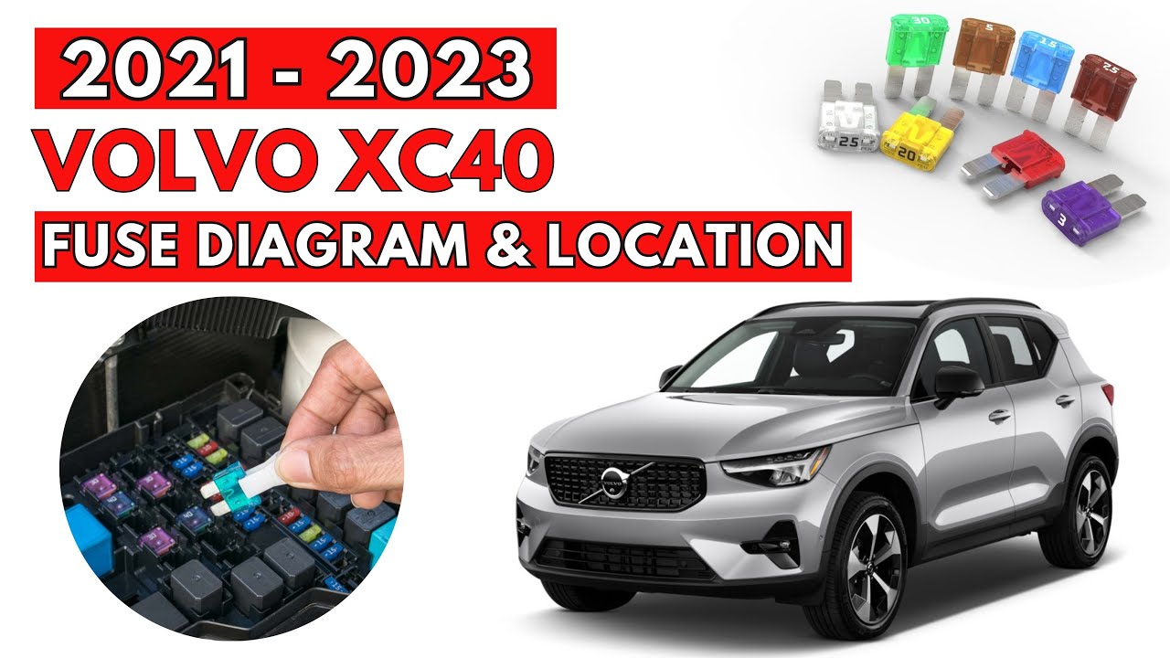 Volvo XC40 (2021 to 2023) Fuses, Fuse Box Diagrams & Location Guide ...