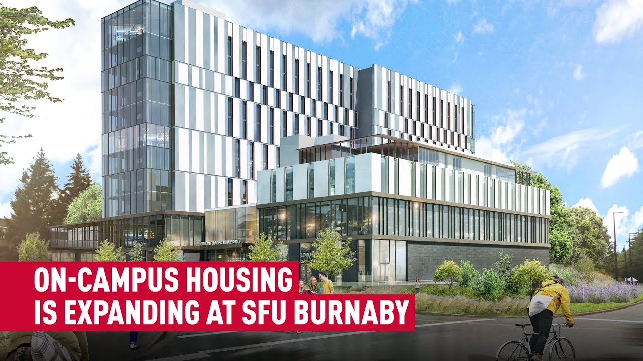 On-campus housing expands for SFU Burnaby students - YouTube