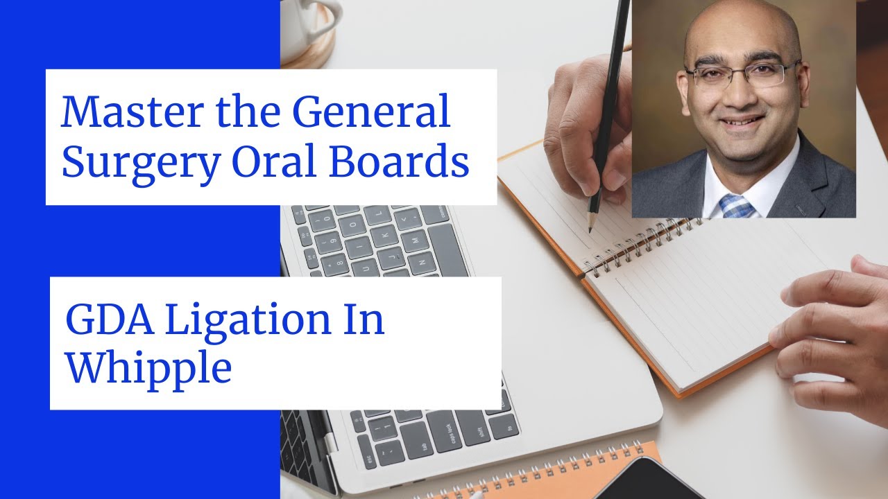 Gastroduodenal Artery (GDA) ligation in whipple - YouTube