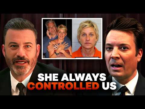 Late Night Hosts Are SCARED To Confront Ellen DeGeneres After Epstein Files Leak