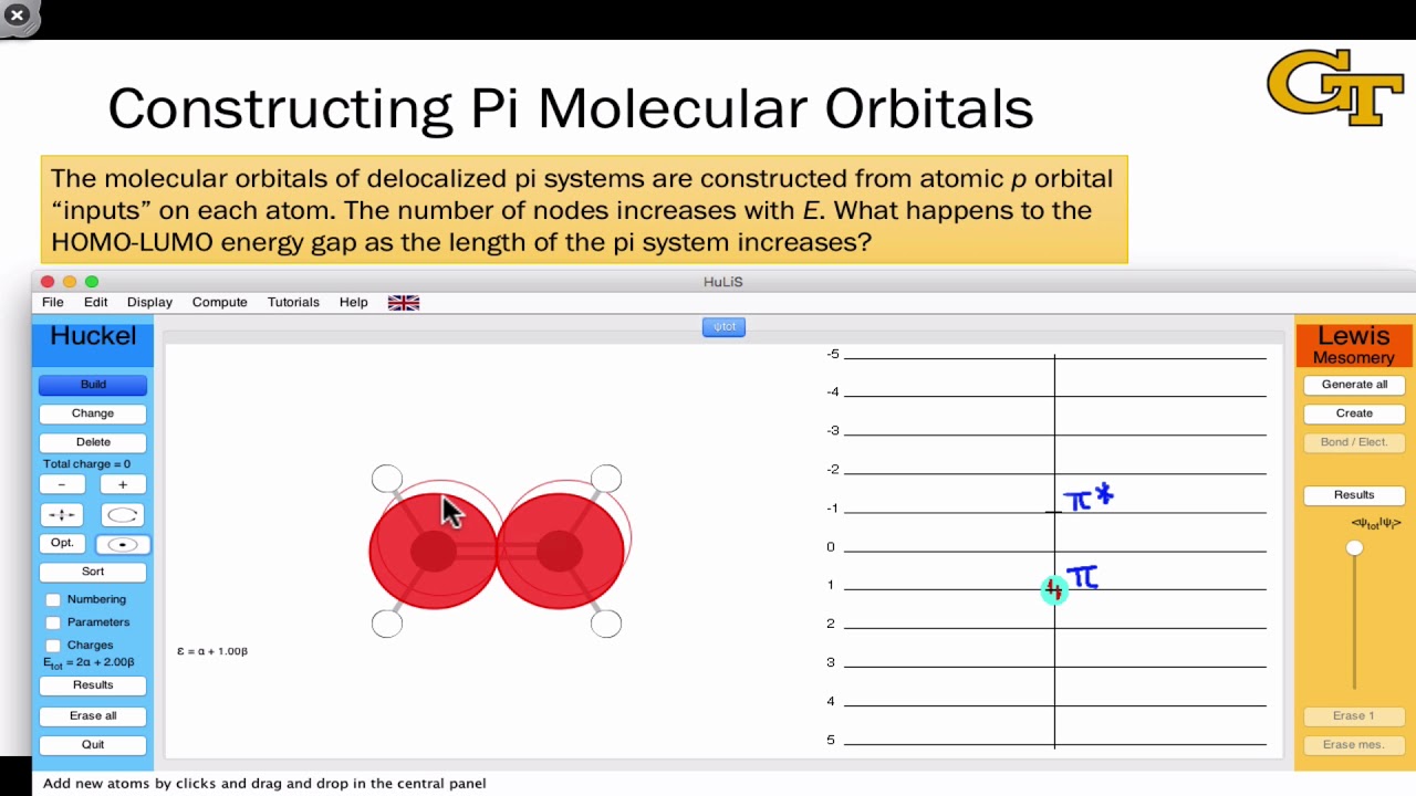 30.03 Molecular Orbitals of Delocalized Pi Systems - YouTube