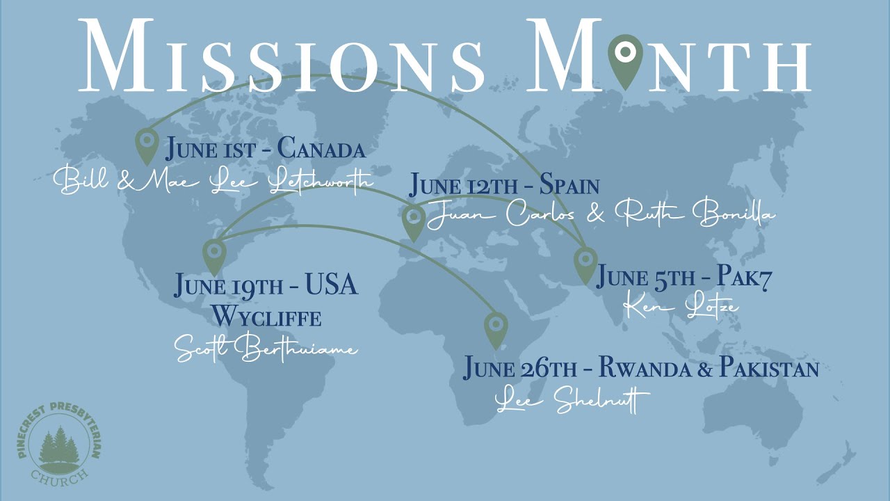 June 26, 2022 | Missions Month: Rev. Lee Shelnutt | Ephesians 3:20-21 ...