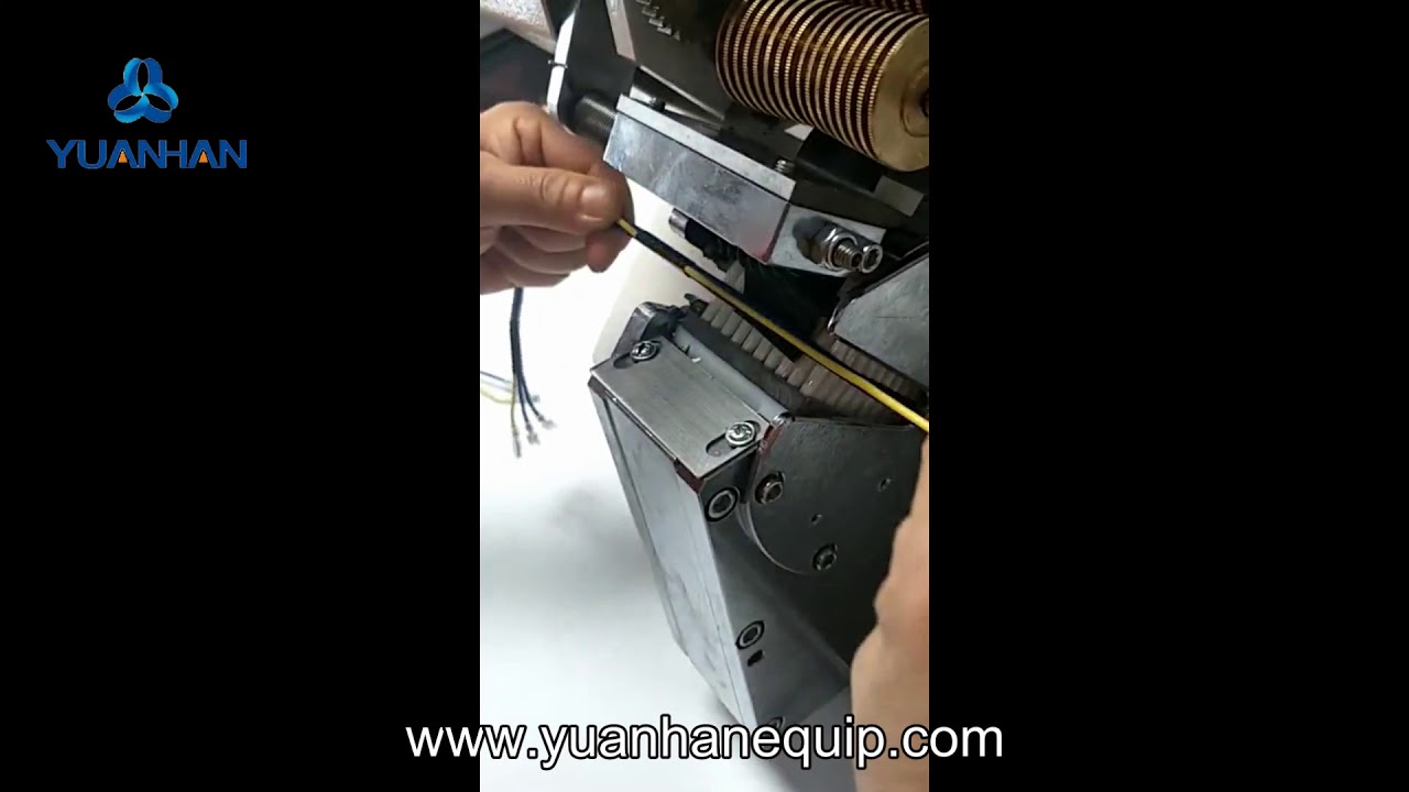 Tape Winding Machine for Wires and Cables AT-305 - YouTube