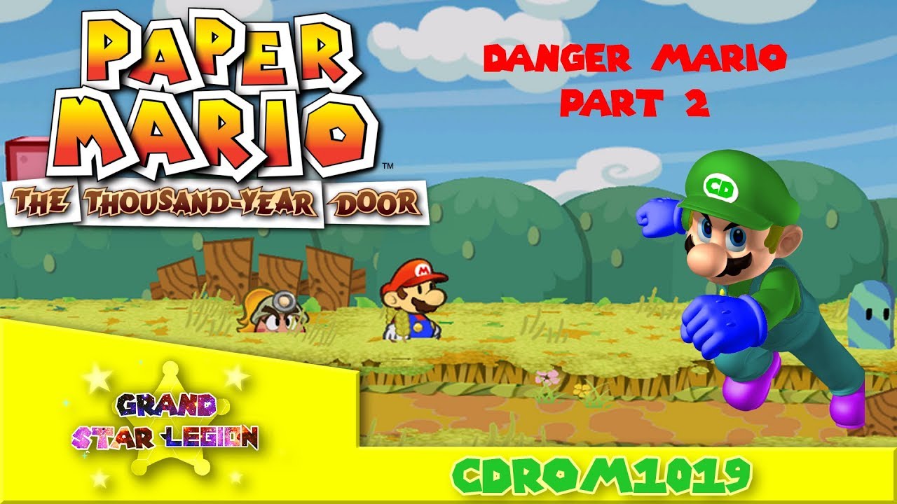 cdrom1019 Plays | Paper Mario TTYD Danger Mario Pt 2 - Castle and ...