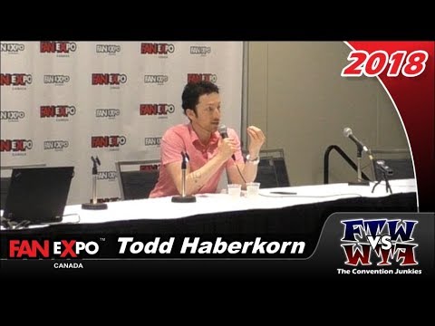 Haberpanel: The Todd Haberkorn Experience Fan Expo Canada 2018 Full ...