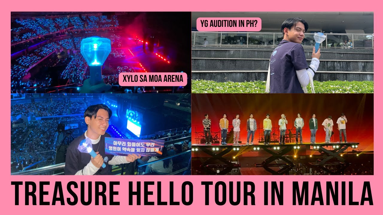 TREASURE HELLO TOUR IN MANILA VLOG! 💎 | Lexter Mahusay (Philippines ...