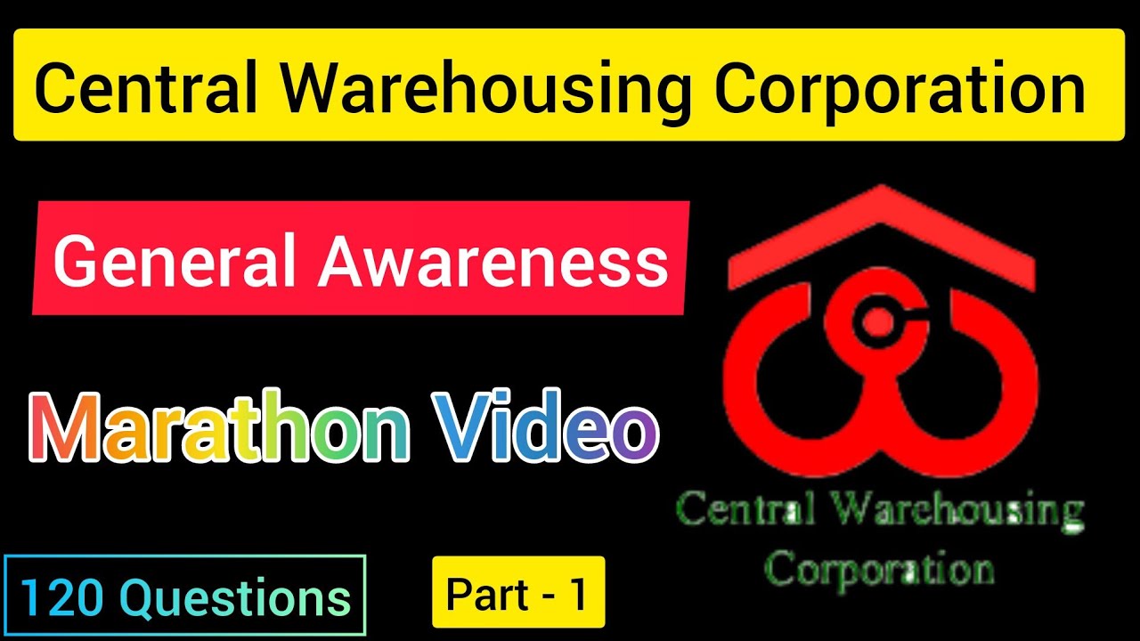 General Awareness for CWC Junior Technical Assistant | Marathon Session ...