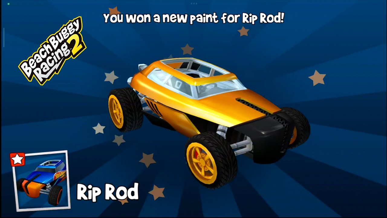 Gold Skin RiP Rod | Beach Buggy Racing 2 - YouTube