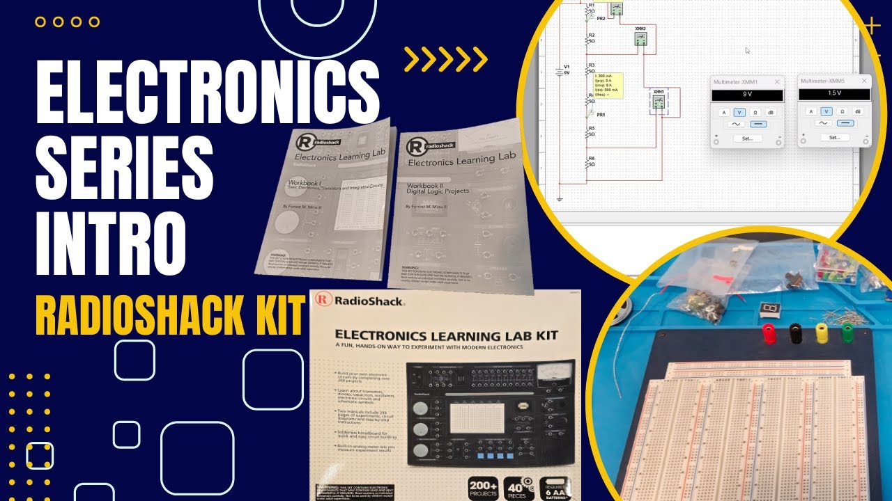 Electronics Series Introduction - RadioShack Lab Kit but DIY - YouTube