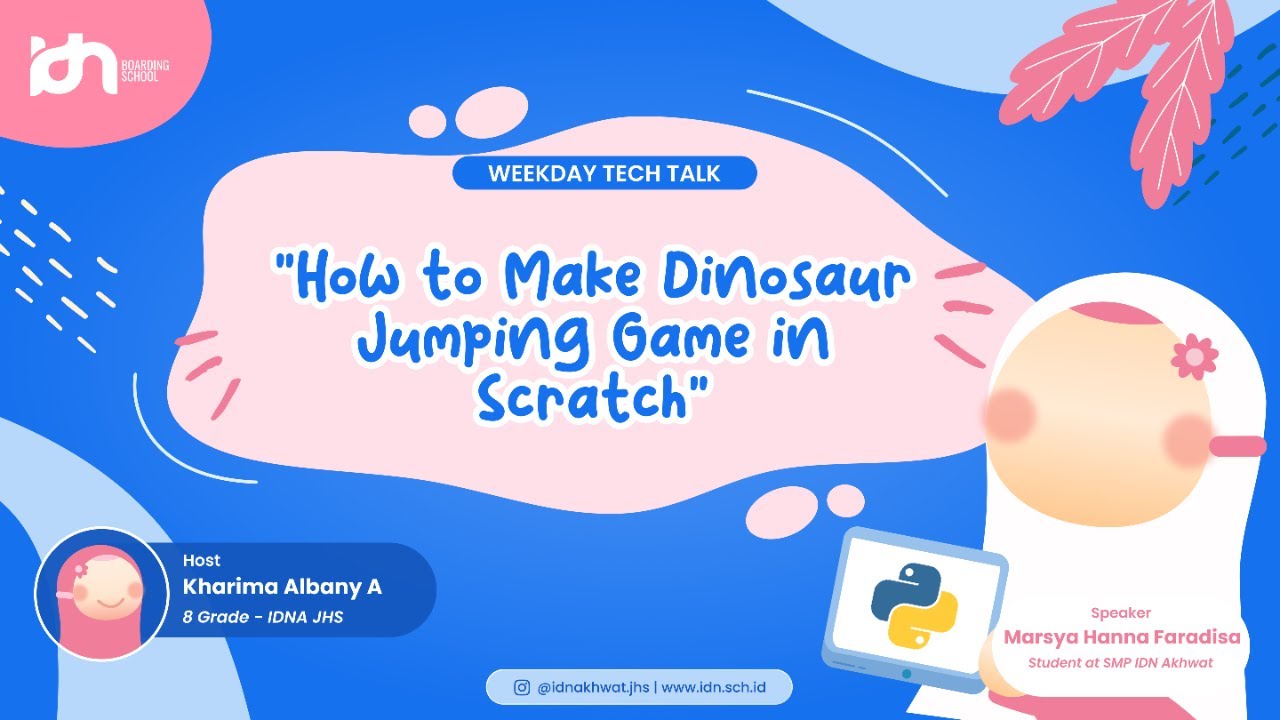 How to Make Dinosaur Jumping Game in Scratch - YouTube