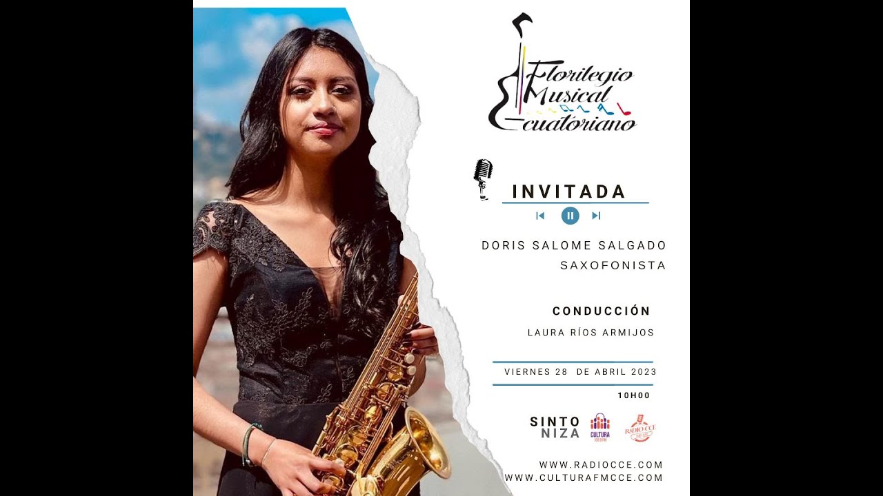 El Sonido del Saxofón de la mano y Talento de Doris Salomé Salgado ...