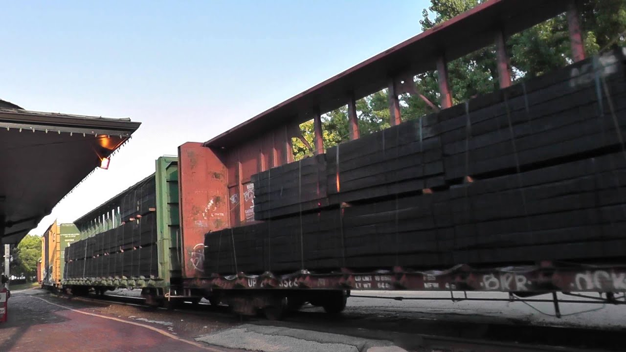 8/7/2013 UP 7487 Leads The MASNP Westbound On 1 - YouTube