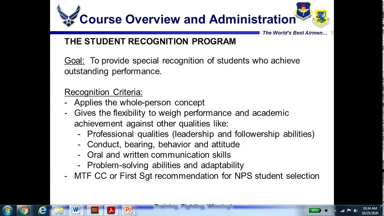Student Recognition Program - YouTube