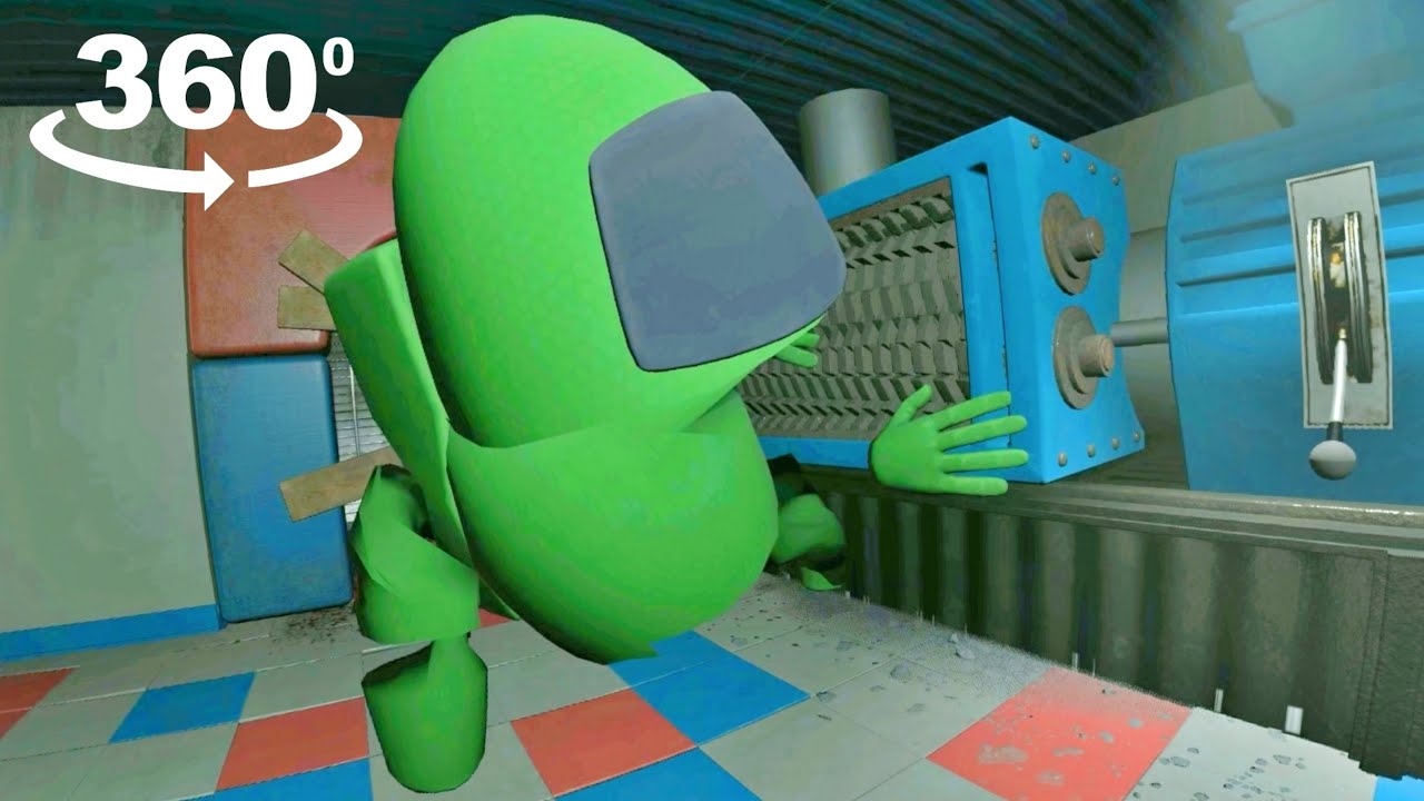 Poppy Playtime Imposter Mod Among Us (360 video) - YouTube