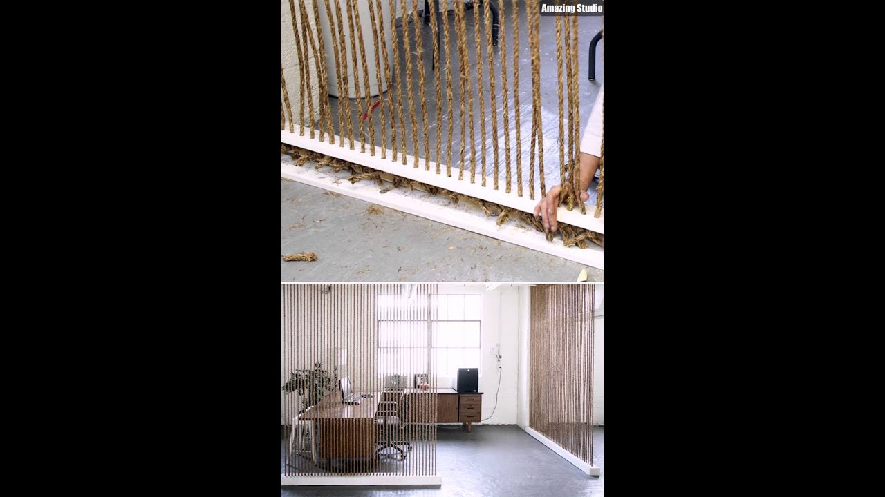 DIY Rope Wall Design - YouTube