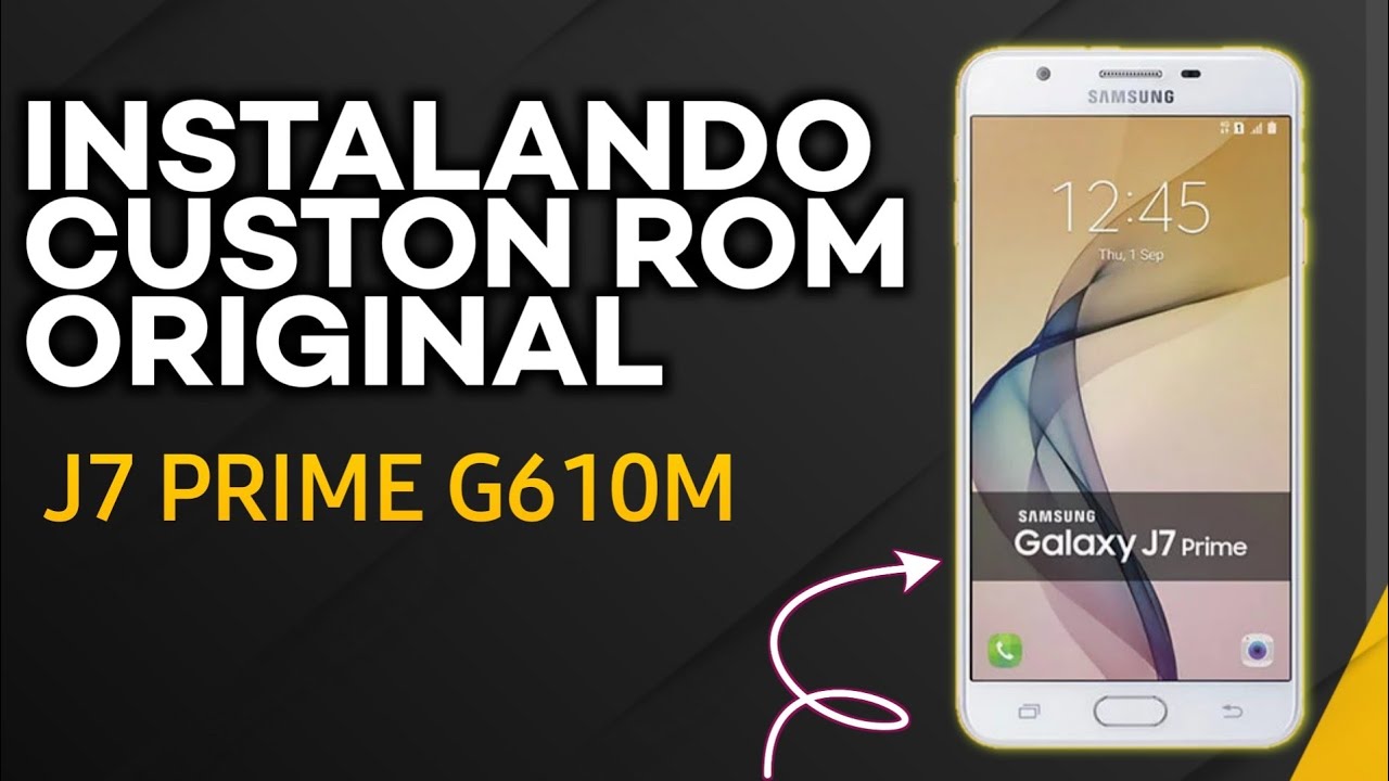 como instalar stock rom j7 prime g610m - YouTube