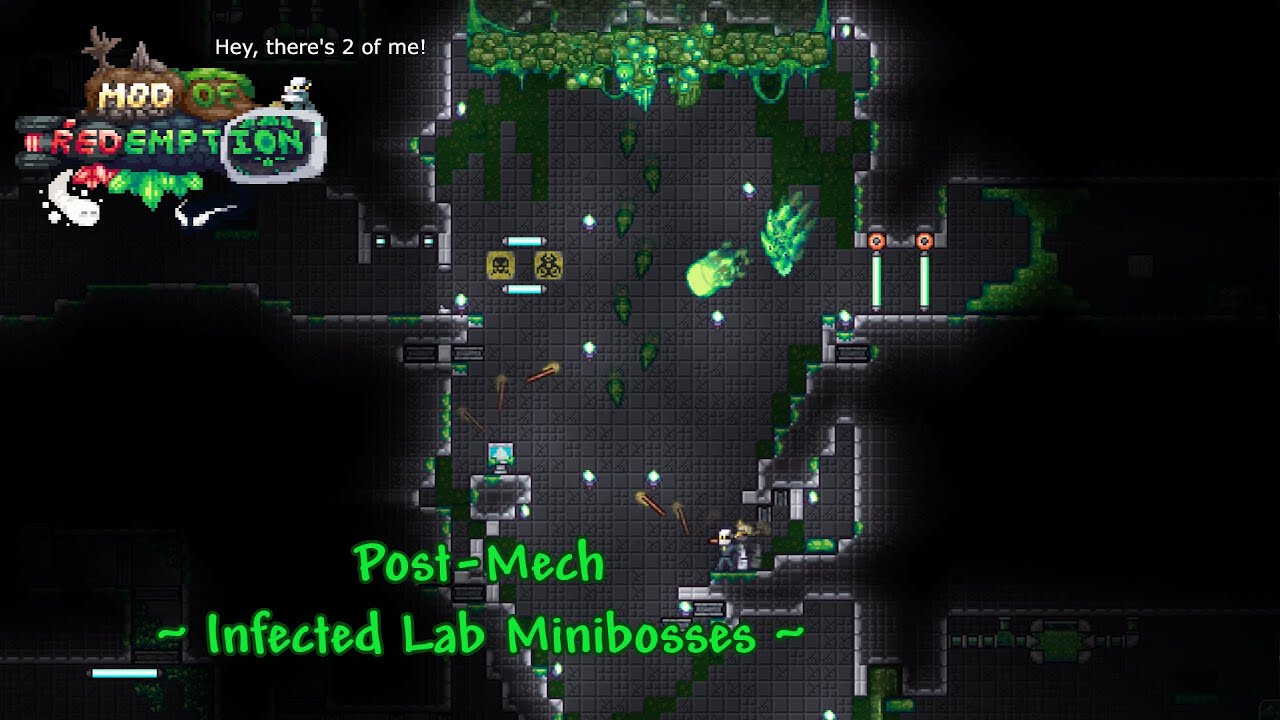 Terraria Mod of Redemption - Post-Mech Lab Minibosses No-hit - YouTube