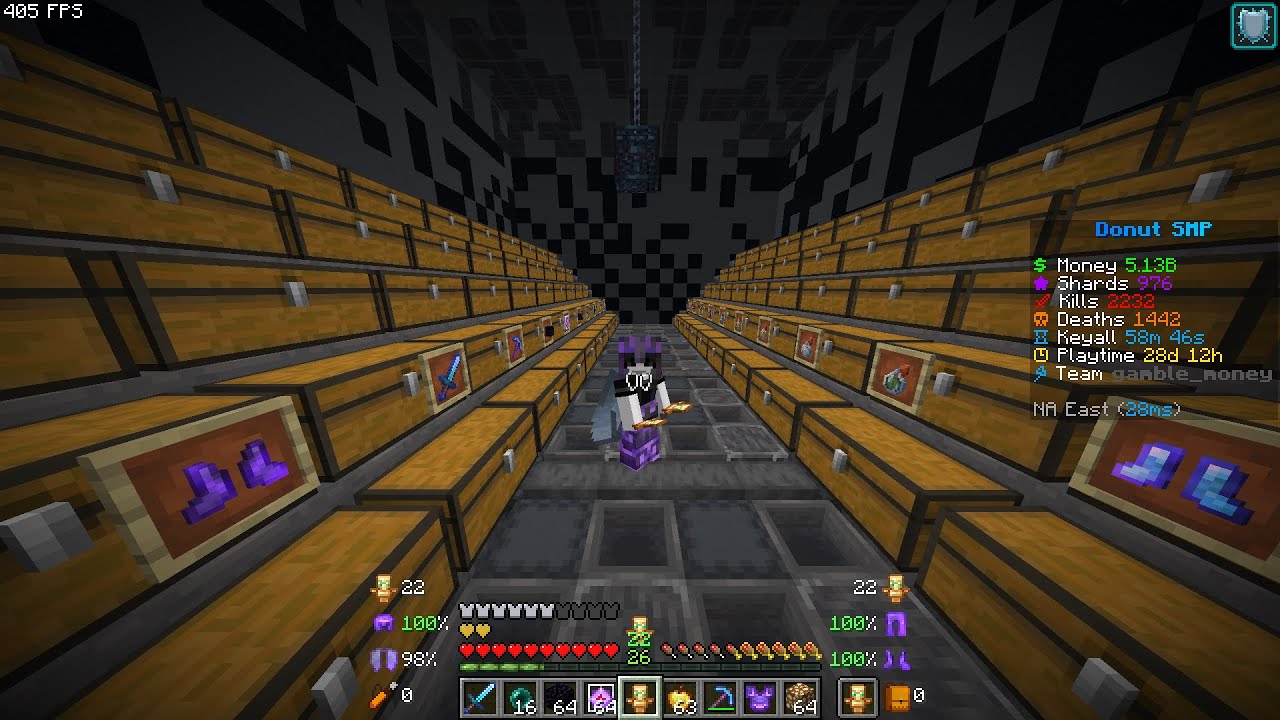 donut smp live | 250m 2v2 tournaments | media rank - YouTube