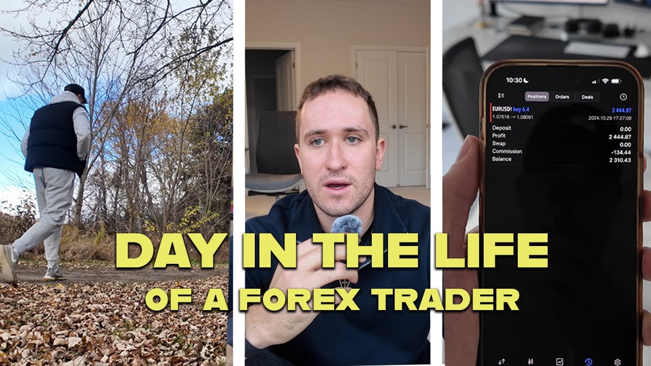 REALISTIC Day in the Life of a Forex Trader - YouTube