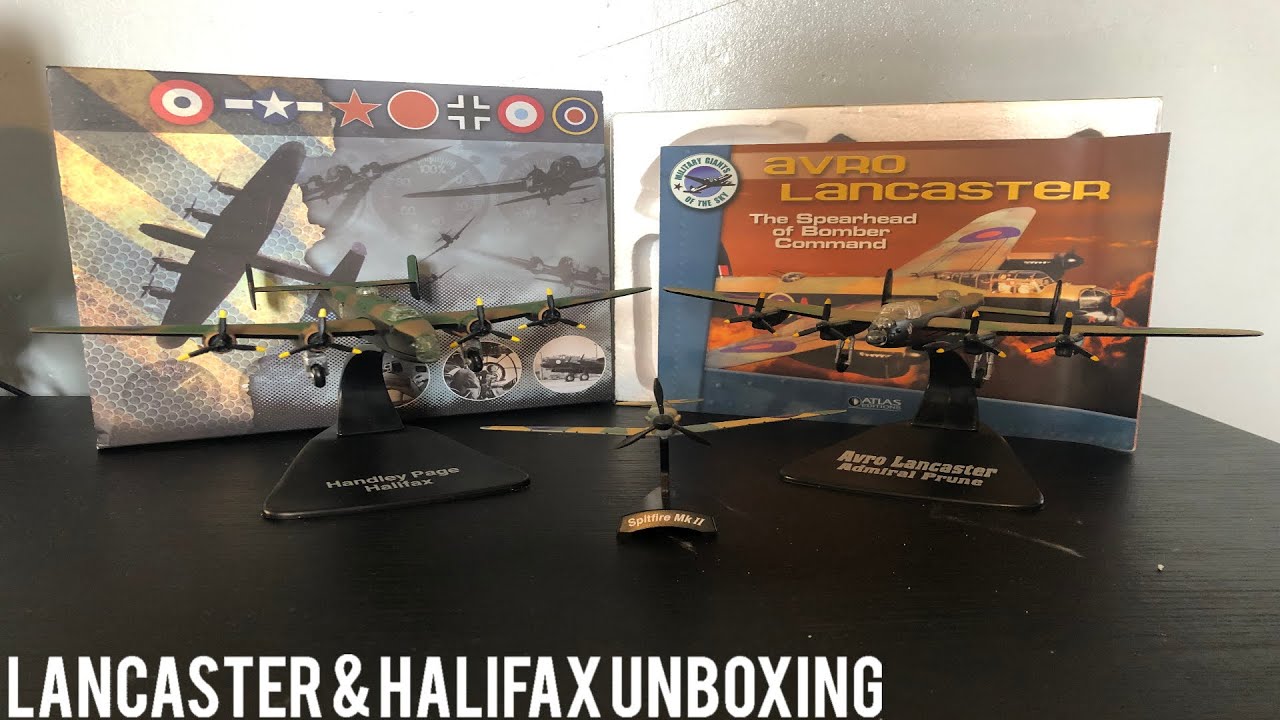 Atlas Models Unboxing [Halifax & Lancaster] - YouTube