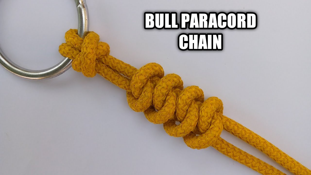 VERY BEAUTIFUL "Popular knots"Paracord keychain for - cat's paw ...