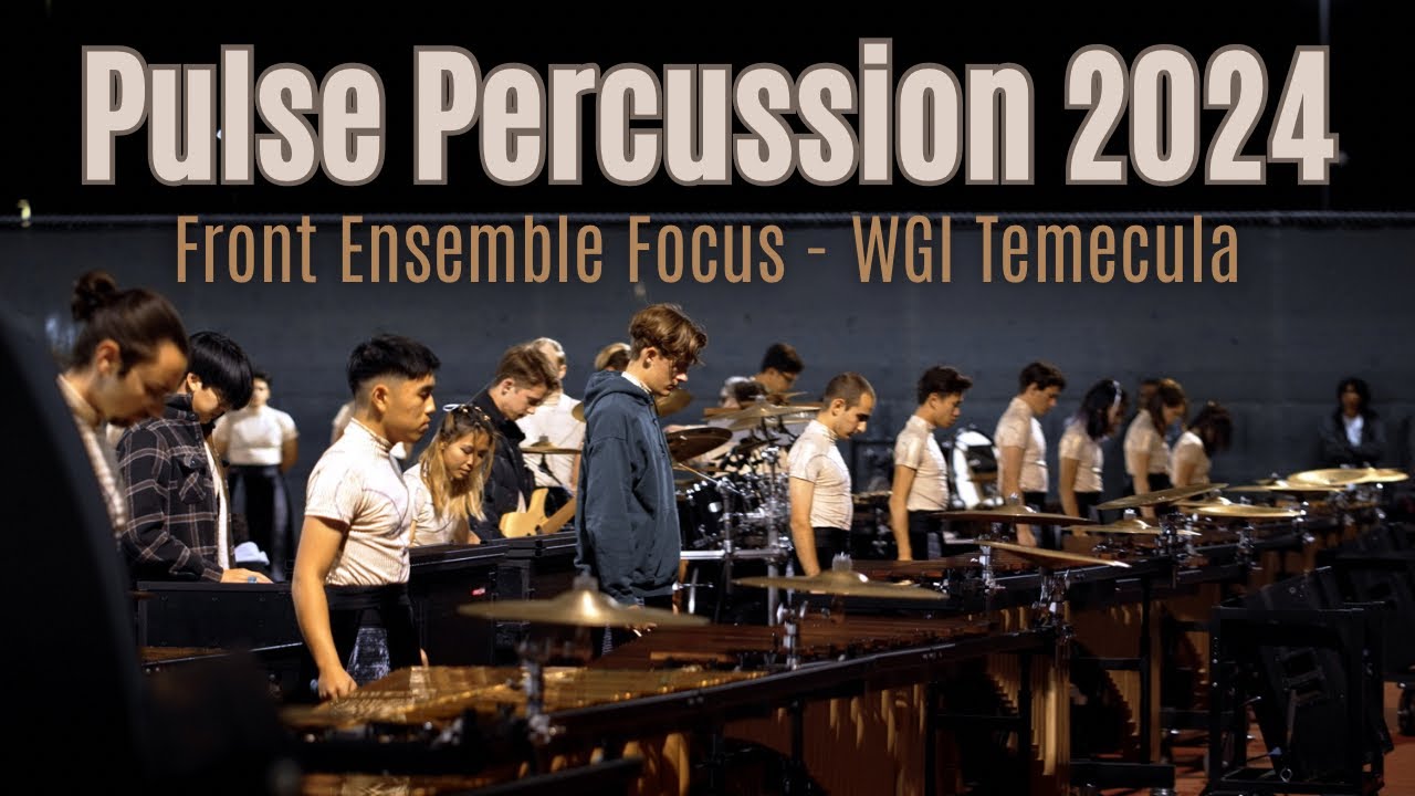 Pulse Percussion 2024 "Grow" || Front Ensemble Focus - YouTube