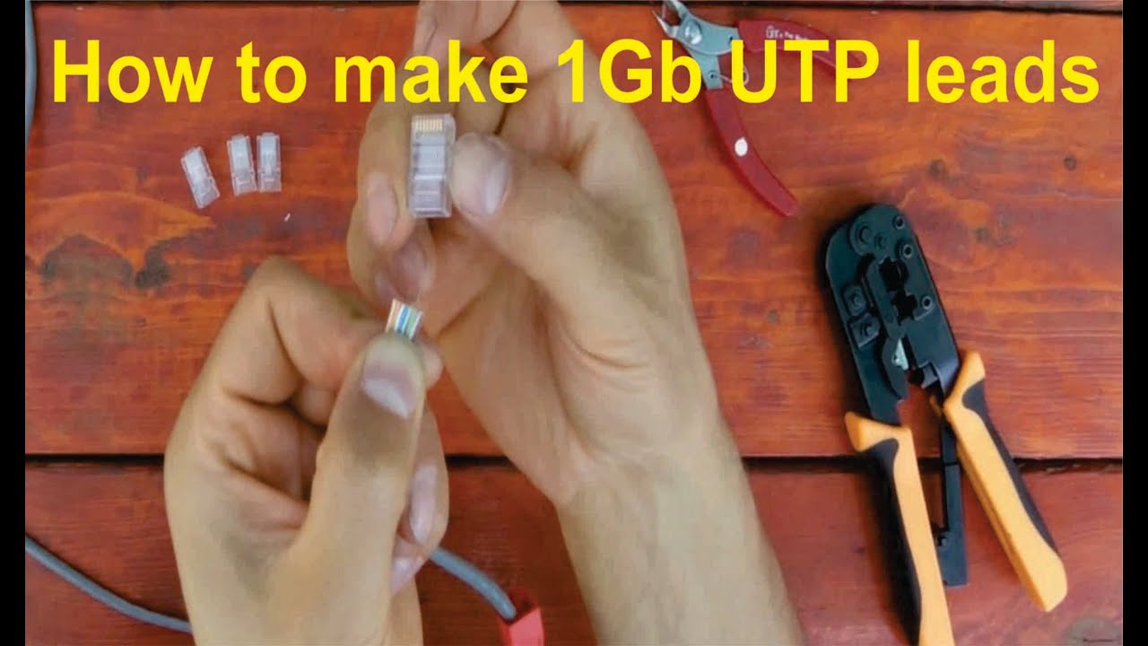 How To Make 1Gb UTP Cat 5e RJ45 Network Flylead cable Detailed How To Make 1Gb UTP Cat 5e RJ45 Network Flylead cable Detailed