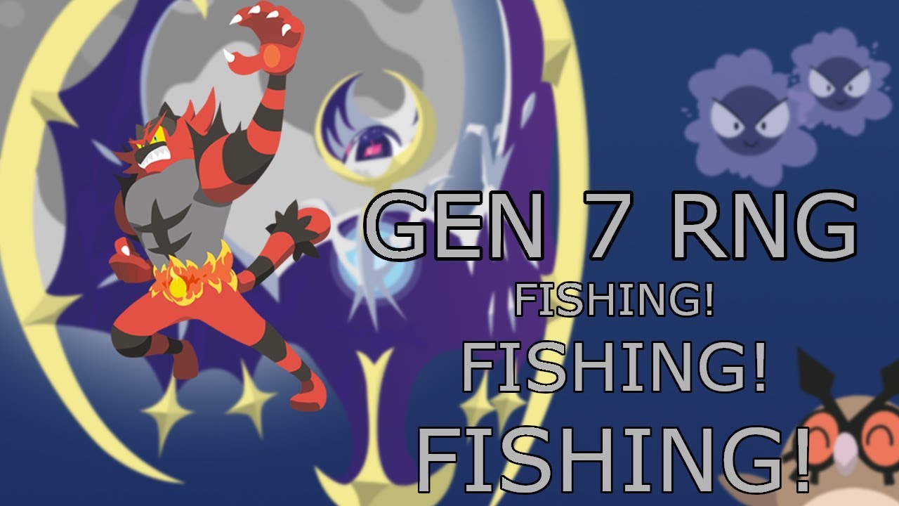 Pokemon Gen 7 Fishing RNG - *magikarp intensifies* - YouTube