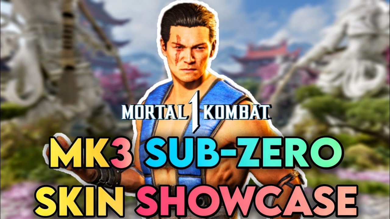 Sub-Zero MK3 Skin SHOWCASE | Palettes, Intros, Gameplay, etc. | Mortal ...