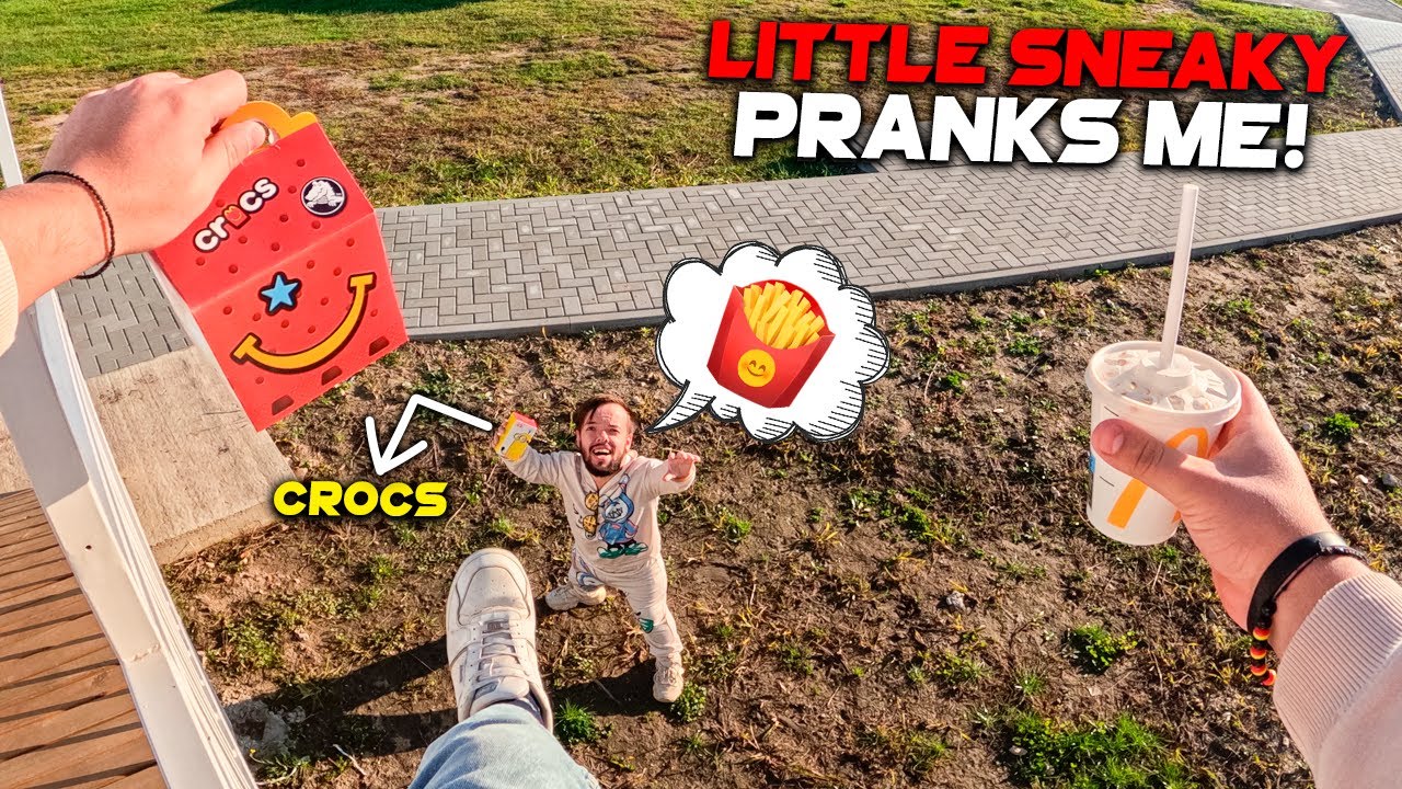 Little Sneaky Pranks Me at Every Turn! 😂😒(Funny in REAL LIFE) - YouTube