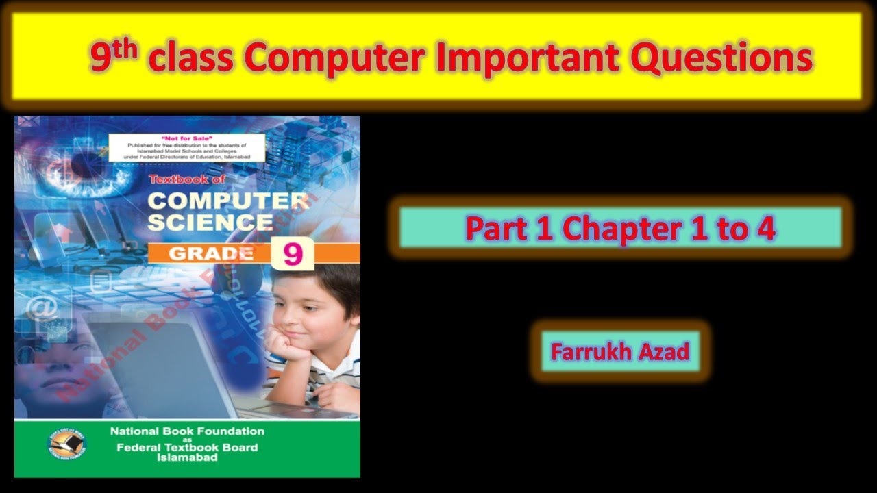 9th class computer important Questions Part1 - YouTube