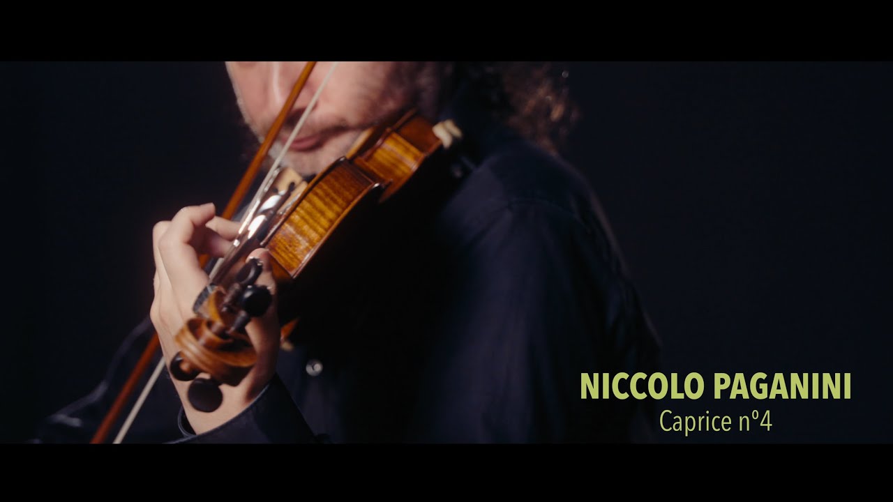 N.Paganini: Caprice No.4 Matthieu Arama Violin - YouTube