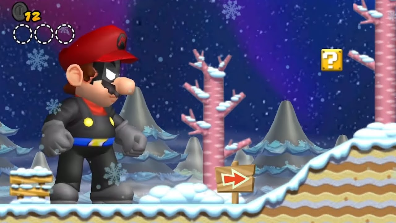 Giant New Super Mario Bros. Wii Evil Mario - Walkthrough - #03 - YouTube