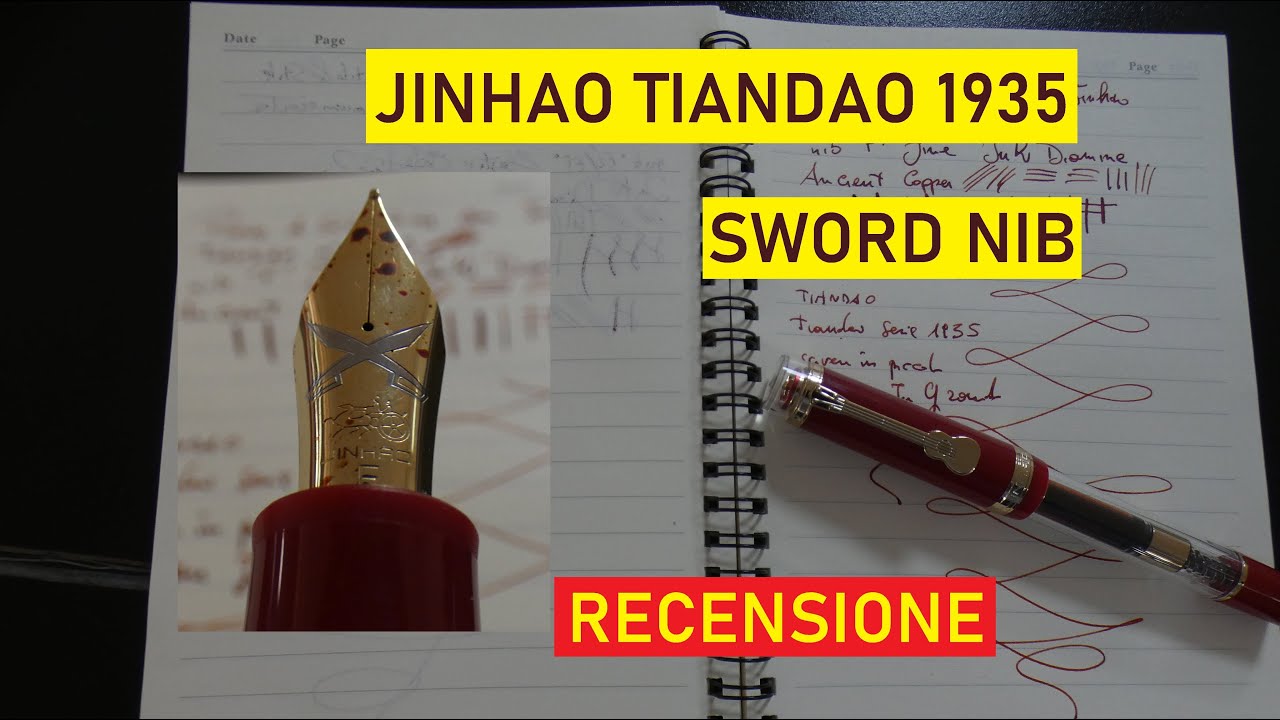 💥 NEW Jinhao Tiandao 1935 💥 - Fountainpen - Recensione - YouTube