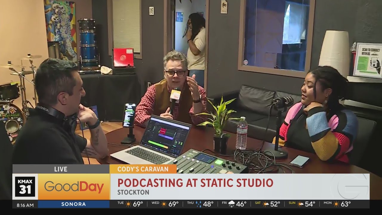 Cody's Caravan - Static Studio in Stockton - YouTube