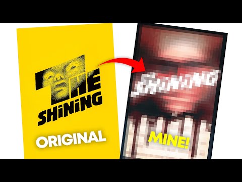 Creating My Own EPIC Photoshop Poster for The Shining!