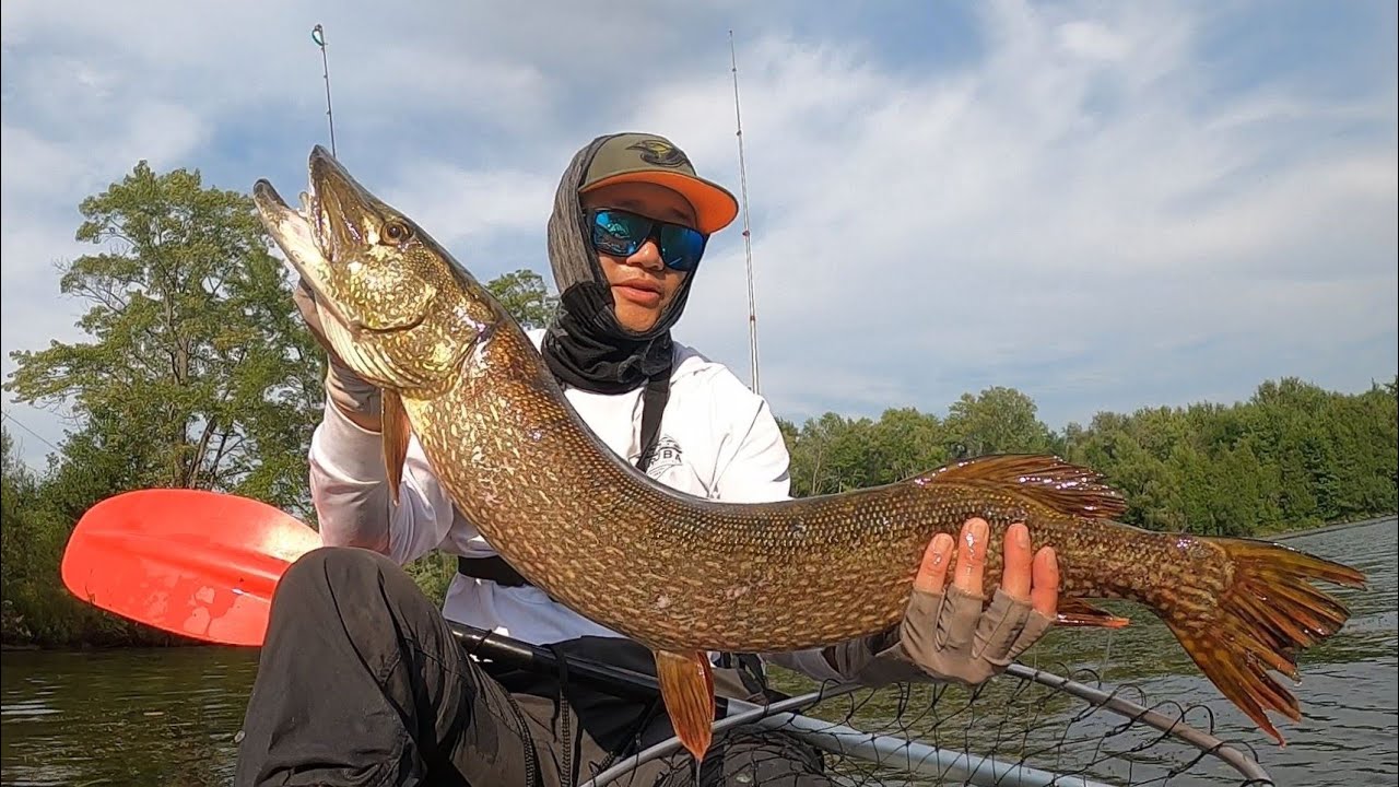 Personal Best MONSTER FISH Caught from a Kayak! Japanese VS Chinese ...