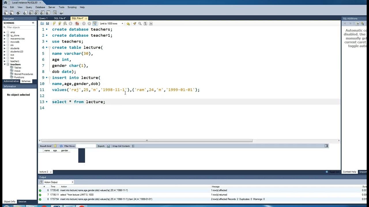 KANNADA SQL BASIC INTRODUCTION CHAPTER 1 - YouTube