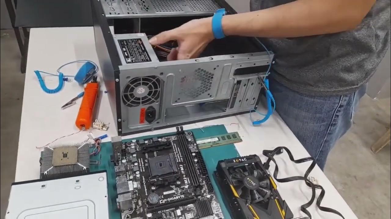 CSS: Computer Disassemble/Assemble - YouTube