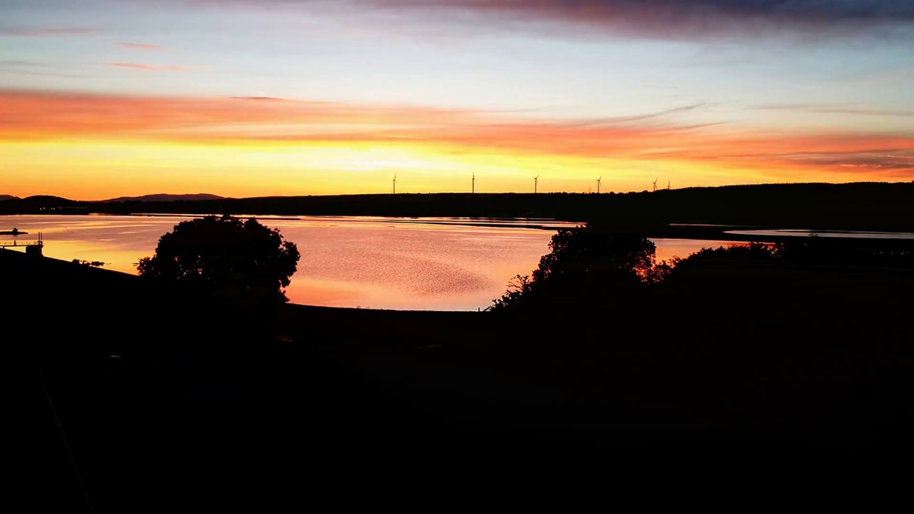 Drone Sunset Assaroe Reservoir,Ballyshannon,Co Donegal June 2018 - YouTube