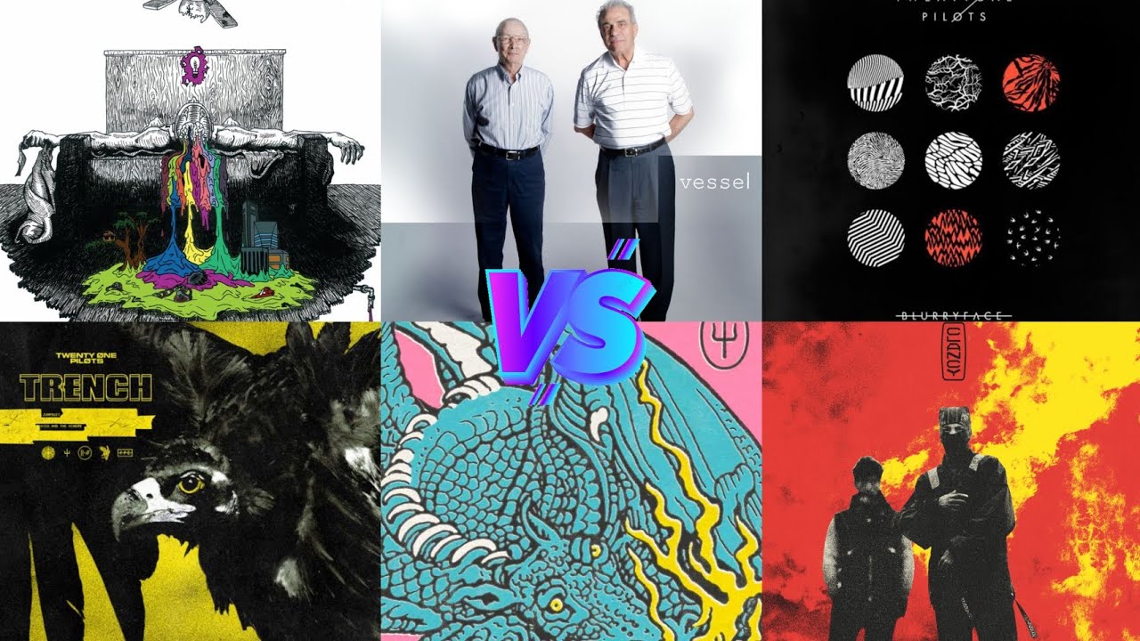 Twenty One Pilots vs Vessel vs Blurryface vs Trench vs Scaled & Icy vs ...