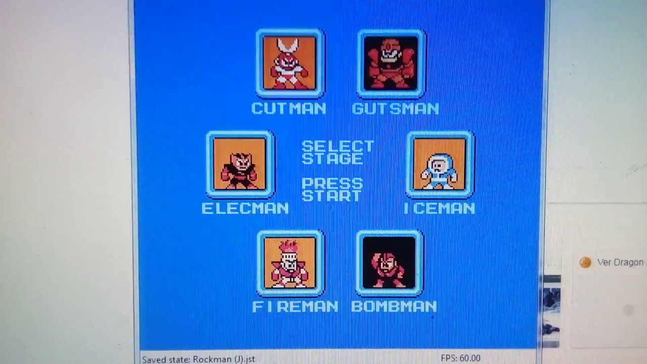 Megaman 1 - Gutsman stage - YouTube