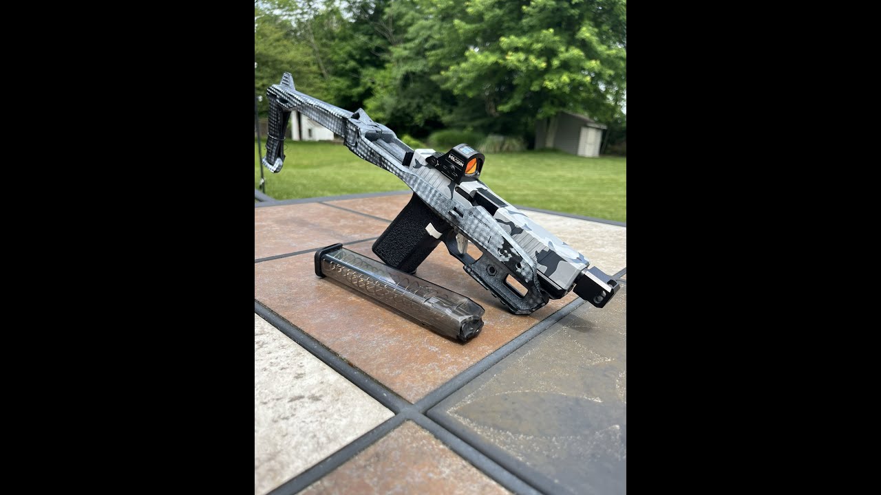 P80 G17 "PDW" Build Overview+Range Test (Recover Tactical Brace Kit ...