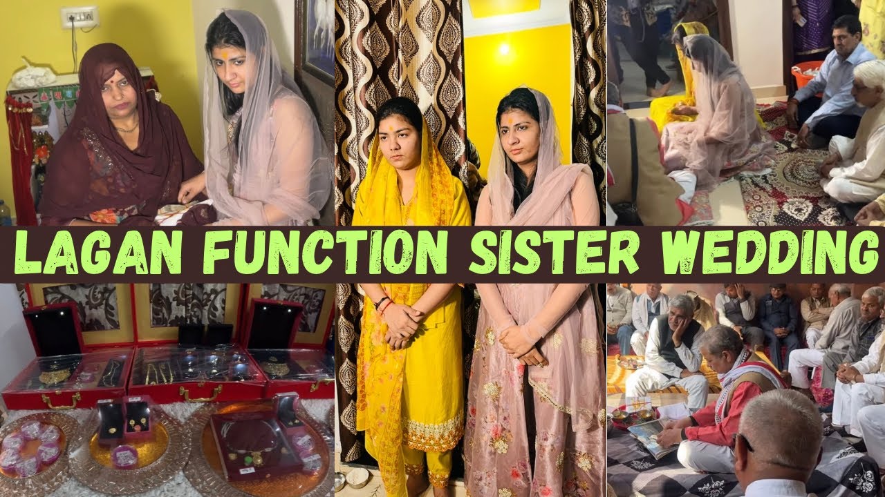 Lagan Function || sister weeding || #shadi || css family function | #gurjarculture - YouTube