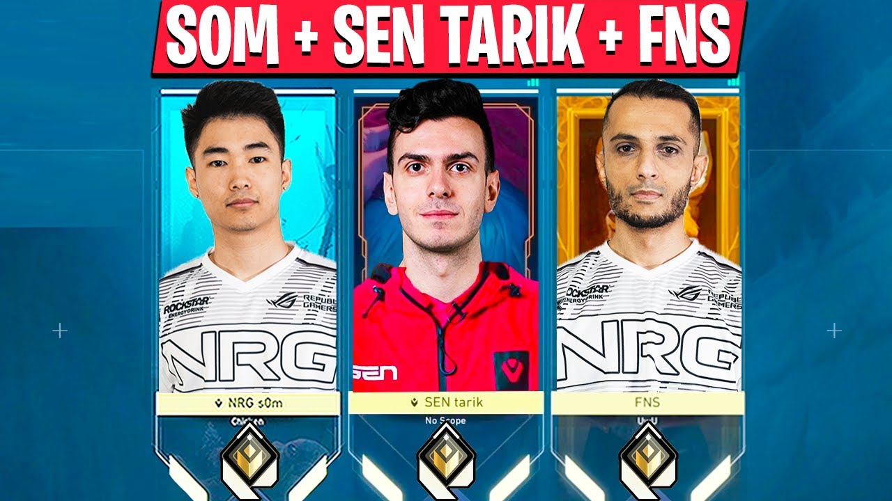 SEN Tarik Met s0m & FNS In One Team In Ranked Game | VALORANT - YouTube