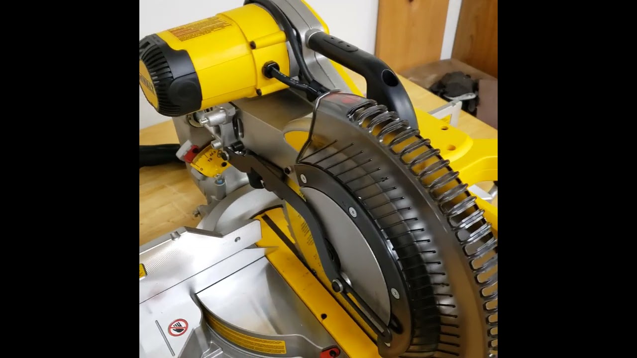How to Unlock your Dewalt Miter Saw Arm