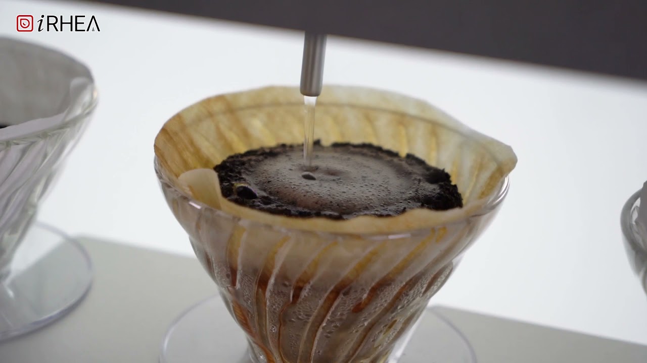 Automatic drip coffee machine iRHEA-M5 / iRHEA-M3 - YouTube