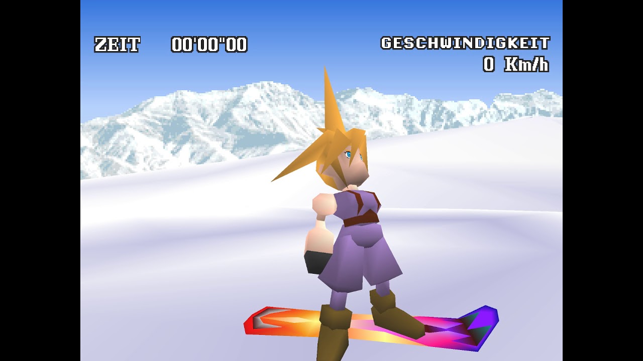 Final Fantasy VII 050 Cloud Strifes Pro Snowboarding - YouTube